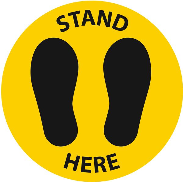 Stand Here Decal – Dynamic Diagnostics