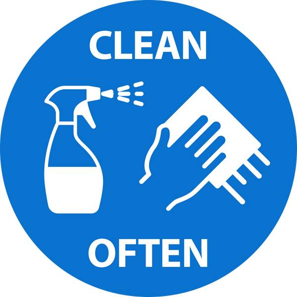 Clean Often Decal – Dynamic Diagnostics