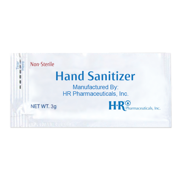 Hand Sanitizer 3g Packet – Dynamic Diagnostics